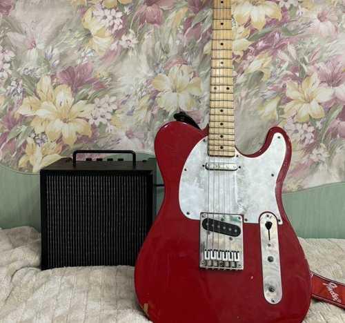 Гитара fender squier affinity + комбоусилитель