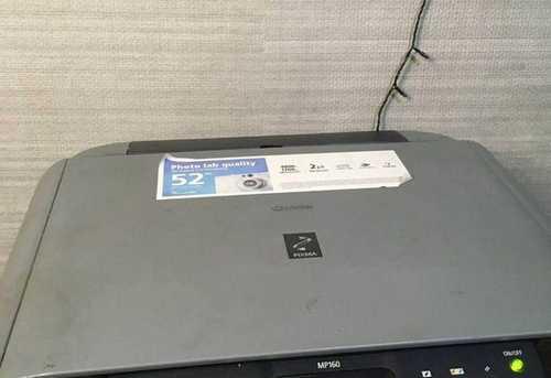 Принтер, сканер canon pixma mp160