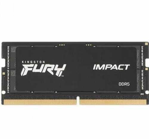 Kingston SO-dimm DDR5 32Gb 4800Mhz CL38 fury Impact PnP (KF548S38IB-32)