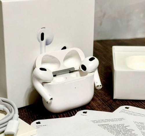 Беспроводные наушники apple airpods 3