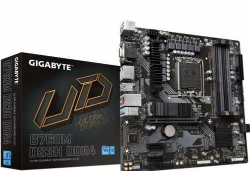 Связка gigabyte B760M DS3H DDR4 + i5 12400f