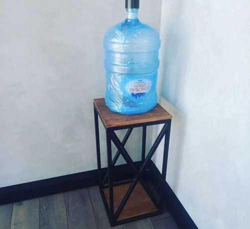 Подставка для бутылей воды лофт