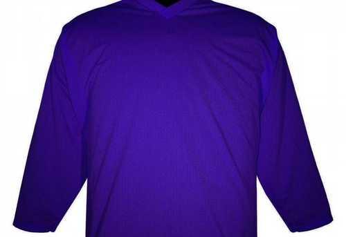 Хоккейный свитер тренировочный взрослый (фиолетов