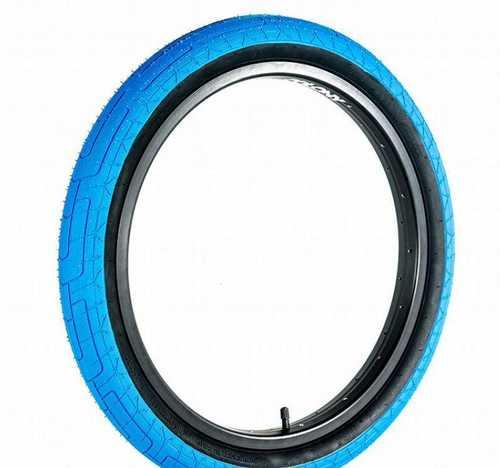 Покрышка 20" 03-002102 Grip Lock Tyre - Steel Bead 20 x 2.2", цвет Blue Tread/Black Wall, арт. I30-1