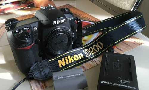 Nikon D200 цифровой фотоаппарат