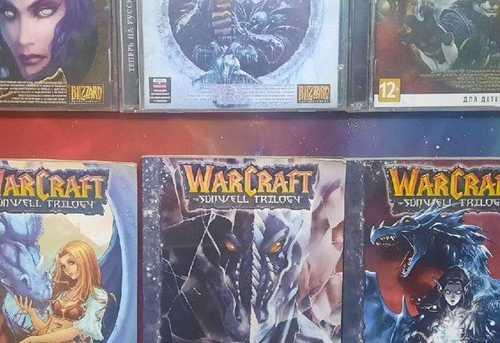 Диски и книги Word of Warcraft