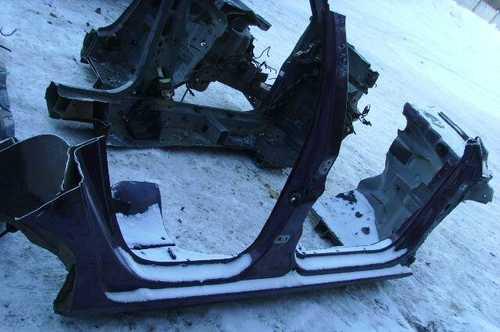 Порог со стойкой правый Peugeot 407 2004-2011