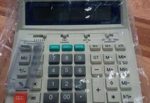Калькулятор citizen cx-123 новый