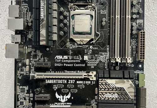 Asus Z97 Sabertooth Mark 2, s1150