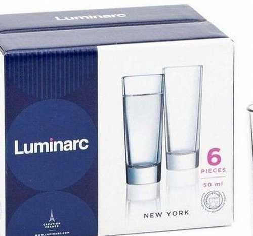 Набор стопок 6шт Luminarc New York 50ml