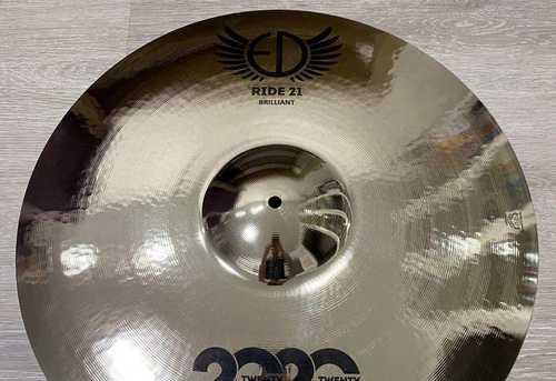 Тарелка ride 21” ED cymbals 2020