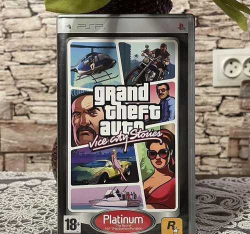 Диск PSP Grand Theft Auto: Vice City Stories