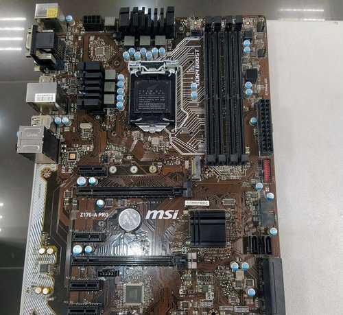 Материнская плата s1151 MSI Z170-A PRO