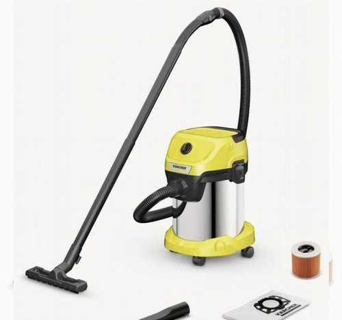 Хозяйственный пылесос karcher WD 3 S, 1000 Вт