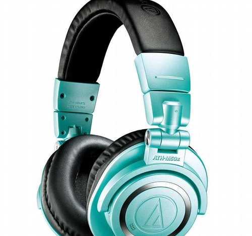 Беспроводные наушники Audio-Technica ATH-M50XBT2, «Морозный синий» ATH-M50XBT2iceblu