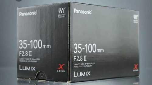 Panasonic 35-100mm f/2.8 II asph Lumix G X Vario
