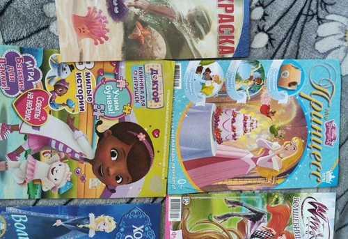 Журналы для девочек My Little Pony, Winx, Доктор