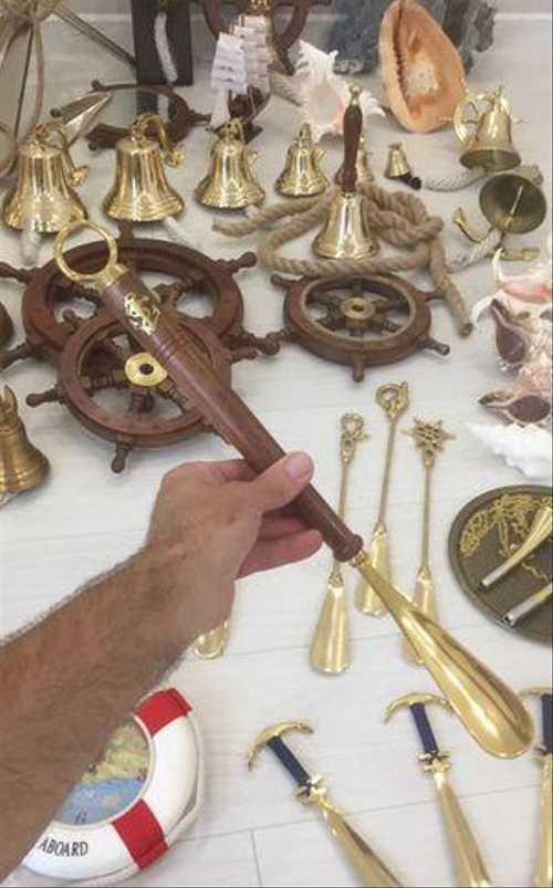 Штурвалы Люстра Ложки для Обуви Рынды Якоря и др