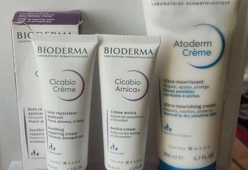 Bioderma cicabio, bioderma atoderm набор