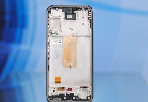 Дисплей для Galaxy A54 SM-A546B OEM в рамке черный