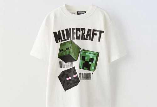 Футболка Zara Minecraft 116,122,134,146,164