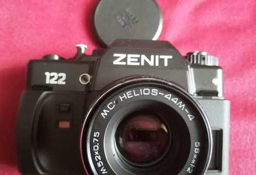Пленочный фотоаппарат zenit 122+Helios 44m-4