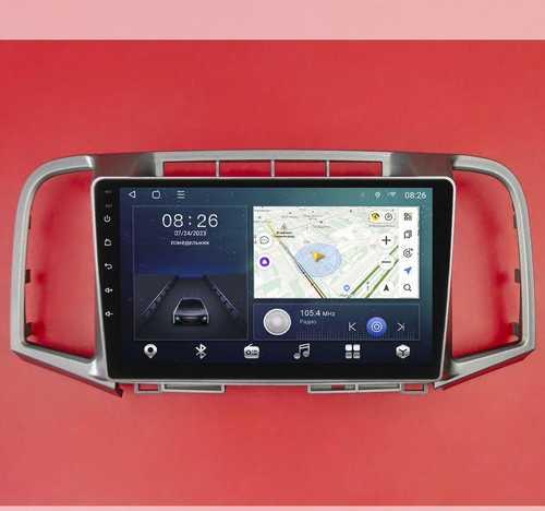 Магнитола Toyota Venza 08-16 Android 4 64 TS18A 9"