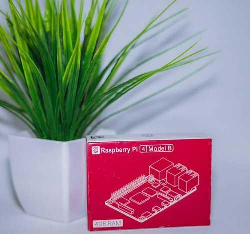 Микрокомпьютер Raspberry Pi 4 Model B 4Gb