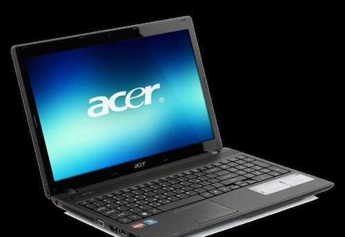 15.6" Acer Aspire 5552G, 250 ГБ, Athlon II P320, RAM 3 ГБ, ATI Mobility Radeon HD 5650 1 ГБ