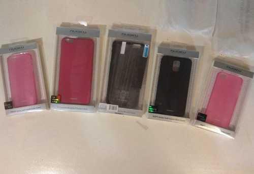 Чехлы iPhone 5s,5, 6 plus, galaxy s5, Redmi4x Note