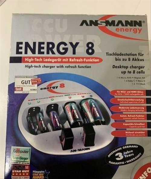 Зарядное устройство Ansmann Energy 8