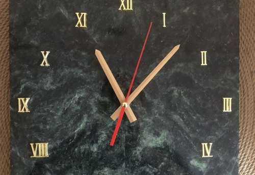 Часы настенные новые натуральный камень