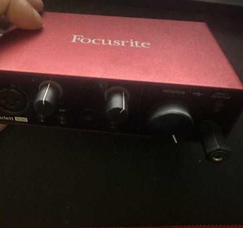 Звуковая карта focusrite scarlett solo