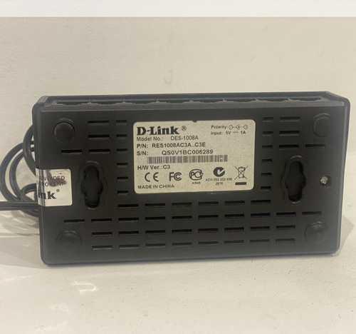 Коммутатор D-Link DES-1008A