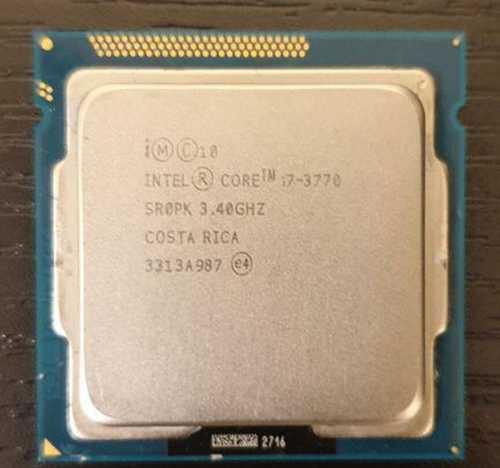 Процессор intel core i7 3770 lga 1155