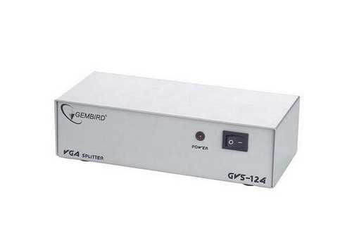 Разветвитель VGA Cablexpert GVS124 HD15F/4x15F 1 к