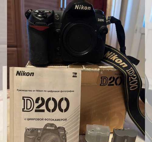 Фотоаппарат Nikon D200