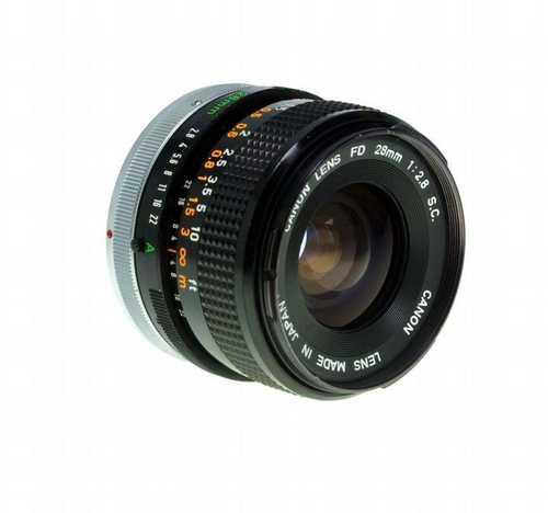 Canon Lens FD 28m f2.8 SC