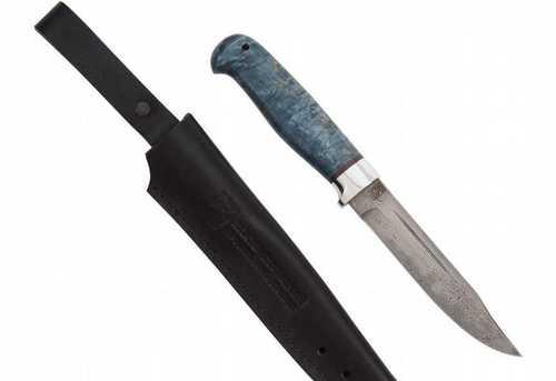 Нож "Финка" (нерж. дам. сталь, карельская береза)