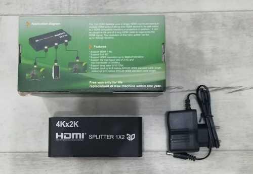 Разветвители (сплиттеры) hdmi 1x2