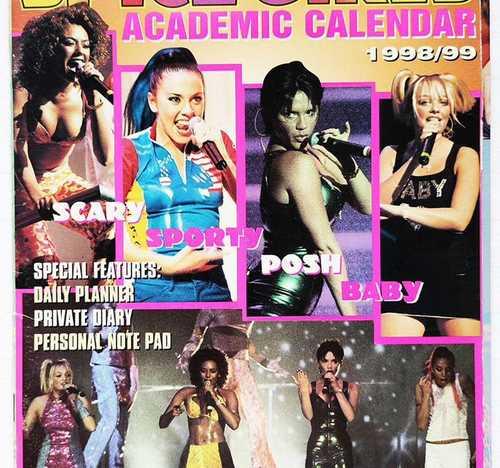 Журнал Spice Girls Academic Calendar 1998/1999