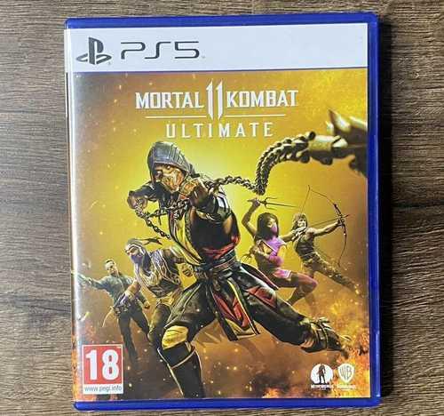 Mortal Kombat 11 диск с игрой PS5