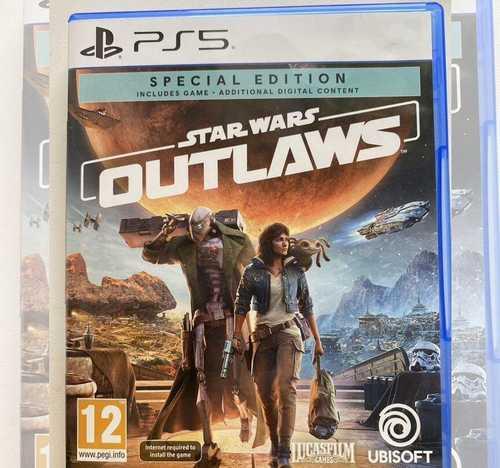 Star wars outlaws ps5 диск