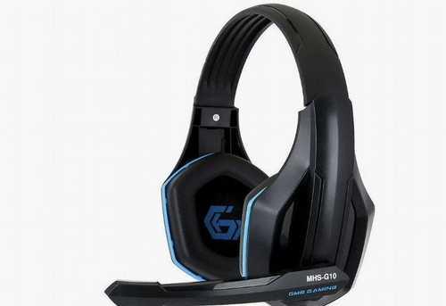 Гарнитура игровая Gembird MHS-G10 черный синий