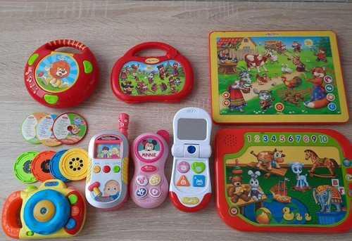Игрушки для малышей (музыкальные,посудка,мягкие)