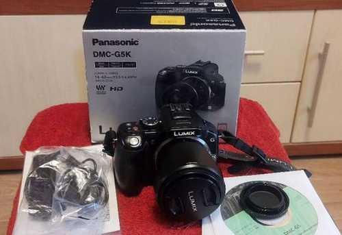 Фотоаппарат Panasonic lumix dmc g5 kit 14-42