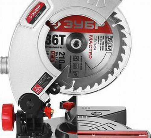 Пила торцовочная Зубр зпт-210-1400 Л