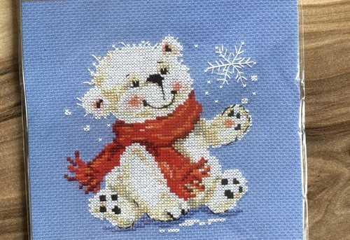 Набор для вышивания Алиса 0-53 Белый медвежонок