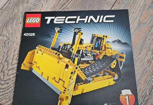 Lego Technic инструкция 42028