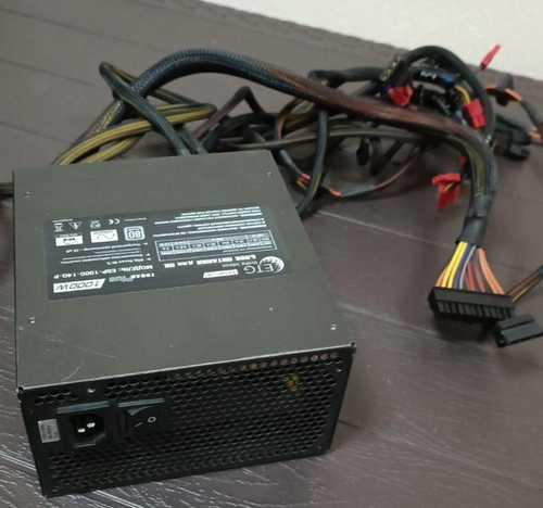 Блок питания ETG модульный 1000w 80 plus